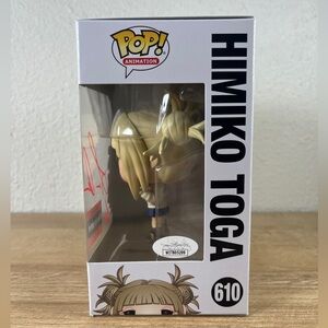 Funko | Toys | Himiko Toga Funko Pop 6 Aaa Anime Mha Signed Verified ...